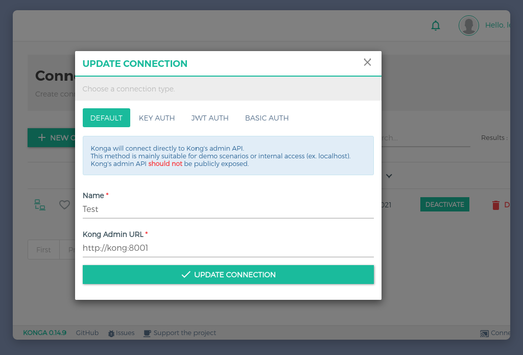 Instalasi Kong Api Gateway And Konga Dengan Docker Compose